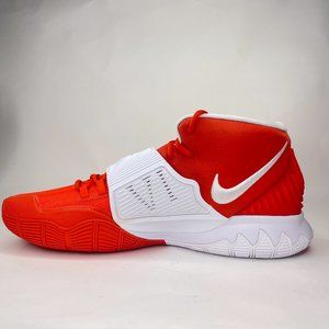 Nike | Shoes | Nike Kyrie 6 Tb Promo Team Orange White Basketball Shoes ...